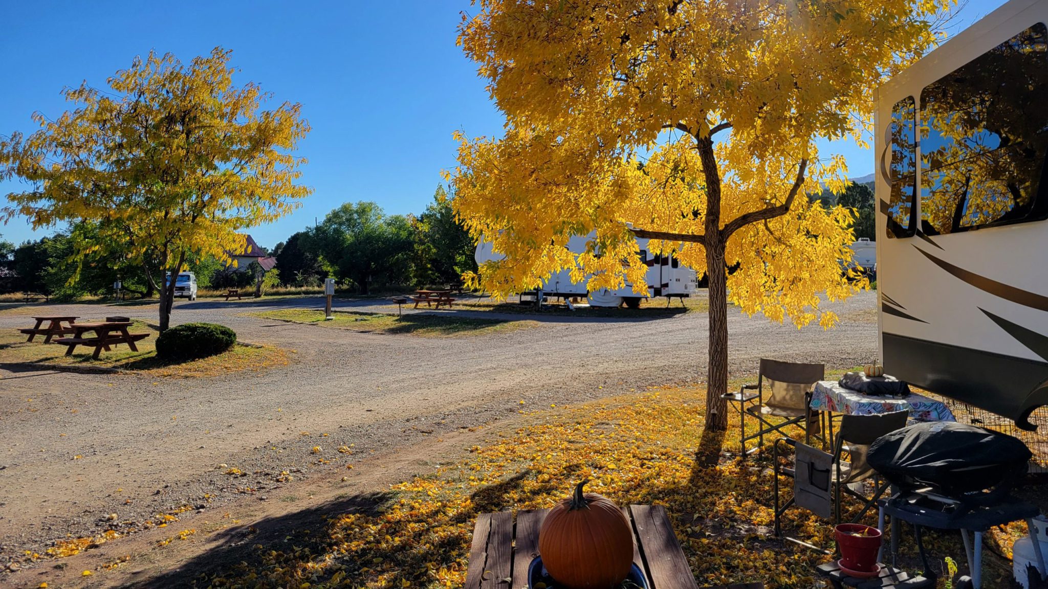 Turquoise Trail Campground – 7,000' Above Stress Level