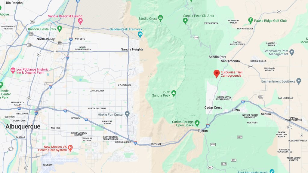 Contact Us – Turquoise Trail Campground